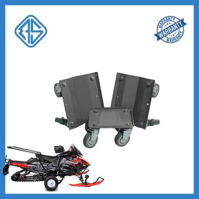 China 3 Pieces Snowmobile Ski Dolly Set  1500 Pounds Base Mover Stamping Wheel for sale