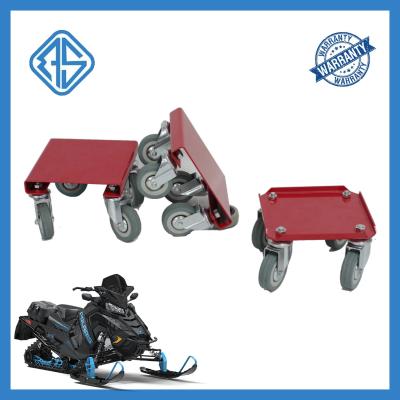 China Multicolor Snowmobile Wheel Dollies Flat Plate Outdoor Bearing 1500lbs for sale