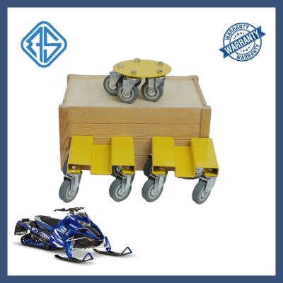 China Aluminum Plate Heavy Duty Snowmobile Dolly 1500LBS Strong Support Mover for sale