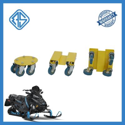 China Three Pieces Drivable Snowmobile Shop Dolly 1500Lbs Capacity Strap-On Mover for sale