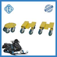China Silicone 1500Lbs Load Capacity Snowmobile Wheel Dollies Strap-On Snowmobile Roller Set for sale