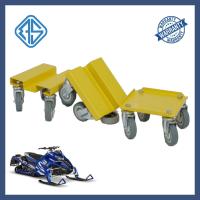 China OEM Steel Snowmobile Casters Wheels Universal 1500 Pounds Snowmobile Ski Dolly Set for sale