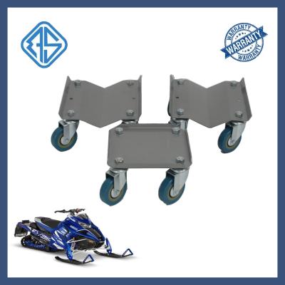 China Black 1500LBS Snowmobile Dolly Set Cart 8 Inch X 10 Inch Easy Move for sale