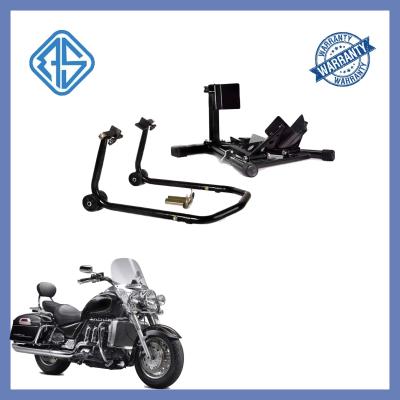 China 1000LBS Lifting Motorcycle Front Wheel Stand Rear Universal Lifting Frame for sale