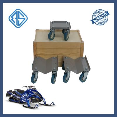 China Snowmobile dolly steel system simple boost snow cart car made for sale