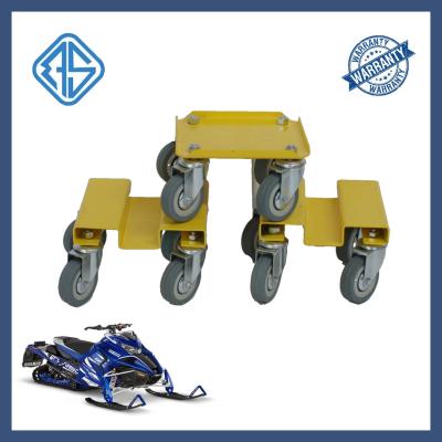 China Mobile Tool Snowmobile Ski Dolly Set 10 Inch X 8 Inch H Steel Plate for sale
