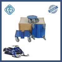 China Strap On 8 Inch Plate Snowmobile Cart Dolly Mover 1200Lbs Load Capacity for sale