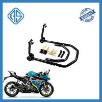 China Abba Motorcycle Front Wheel Stand Motorbike Front Paddock Stand for sale