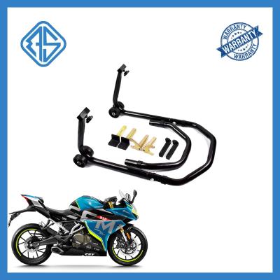 China Abba Motorcycle Front Wheel Stand Motorbike Front Paddock Stand for sale