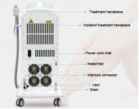 China Tri Wave Commercial Diode Laser Hair Removal Machine Stationary Style for sale