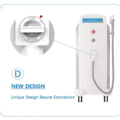 China Triple Wavelength Diode Laser Hair Removal Machine For Home 1-10Hz for sale