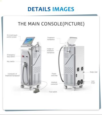 China Safety Painless 808nm Laser Hair Removal Machine For Woman'S Face / Armpit for sale