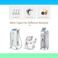 China Triple Wave 808nm Laser Hair Removal Machine OEM / ODM Soprano Ice Laser Machine for sale