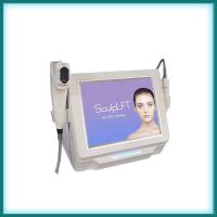 China Skin Liftting HIFU Face Lift Machine Anti Puffiness Dual Handle With 10.4 Inch Touch Color Screen for sale