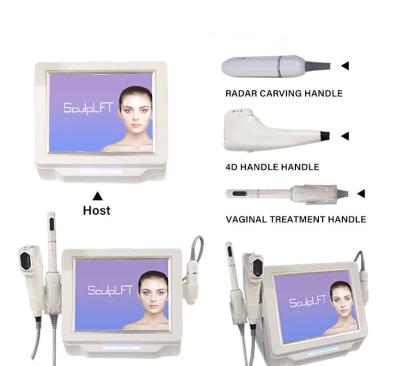 China No Bleeding Vmax HIFU Machine , 0.1J - 2J 4D Ultrasound Face Lift Machine for sale