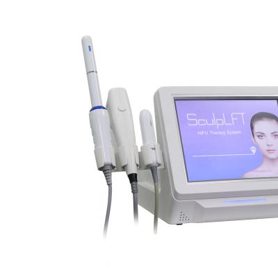 China Ultrasound HIFU Beauty Machine , HIFU Facelift Machine With Triple Handles for sale