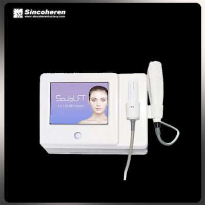 China Painless HIFU Face Lift Machine 5 - 25mm Length For Aging Back / Butt for sale