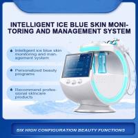 China OEM ODM Facial Skin Care Machines , Ice Blue 7 In 1 Hydra Facial Machine for sale
