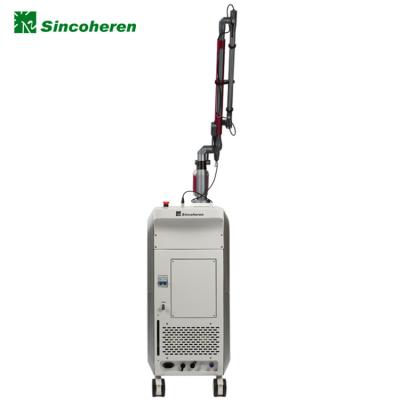 China 350ps Q Switched Nd Yag Laser Tattoo Removal Machine 40Kg Stationary Style for sale