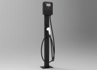 China 11KW AC EV Charger Card Swipe Type1 Type2  Commercial Public Floor Mounting for sale