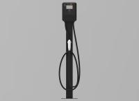 China 11KW AC EV Charger Card Swipe Type1 Type2  Commercial Public Floor Mounting for sale