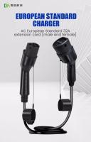 China IP55 Electric EV Charger Plug Type 2 To Type 2 Charging Cable 32A 7Kw for sale