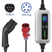 China Intelligent 11kw 3 Phase Ev Charger  Type 2 Flow Regulation Delayed Charging Piles for sale