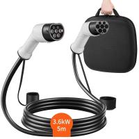 China Type 2 To Type 2 Ev Charging Cable 16A 220V 5M EV Car Charger Cable for sale