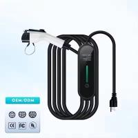 China Home Mobile Type 2 Electric Car Home Charger 32A 7Kw With 5m Cable  Optional for sale