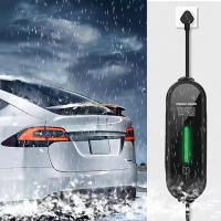 China Home Mobile Type 2 Electric Car Home Charger 32A 7Kw With 5m Cable  Optional for sale
