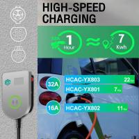 China Type2 7KW 22KW DC EV Charger Fast Home EV Charging Pile Ip54 for sale