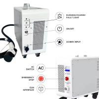 China 20kw DC Mobile Electric Car Chargers CCS1 CCS2 GBT Mobile Ev Charging Unit for sale