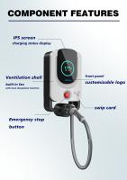 China 22kw 7kw 11kw IP54 Type 2 Home Charging Point Commercial Use for sale