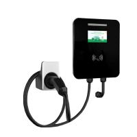 China Electric Vehicle Floor Mounted EV Charger Type 2 7KW 11KW 22KW 32A for sale