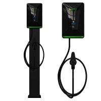 China 7KW 11KW 21KW Black Wall-Mounted Single-Gun Electric Vehicle AC Charging Pile For Home Use for sale