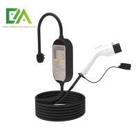 China Home Ev Car Accessories Mobile Type 2 Electric Car Ev Charger 32A 7Kw Level 2 Portable Charger for sale