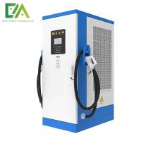 China 120KW Integrated Dual-Gun DC Electric Vehicle Charging Station CCS2 GBT Commercial Electric Vehicle Fast Charging Pile for sale