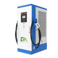 China New Energy Commercial 120 KW Fast DC EV Charger Station Double Gun Evse CCS2/GBT Electric Car Charging Station With OCPP for sale