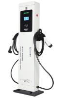 China Floor / Column Type Double Gun AC Electric Vehicle Charging Pile / Commercial Household Electric Vehicle Fast Charging Station for sale