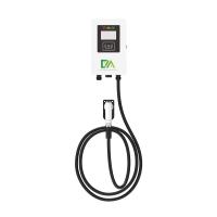 China Home 7KW 11KW 22KW 32A White Wall-Mounted Electric Car Single Gun AC Charger for sale