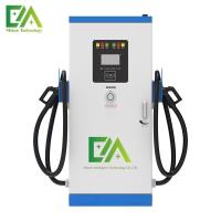 China 60KW/80KW/120KW/160KW Integrated Dual Gun DC Electric Vehicle Charging Pile / Commercial Fast Charging Station for sale