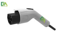 China McKee Ac 16A/32A CE Certification Electric Car Charging Plug Black / White for sale