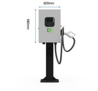 China 20KW 30KW 40KW Column Single-Gun DC Electric Vehicle Small Charger DC Charging Station for sale