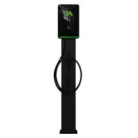 China 7KW 11KW 22KW Pearl White Column / Floor-Standing Single Gun  Electric Vehicle AC Charging Pile for sale