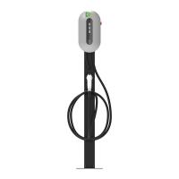 China 7KW 11KW 22KW  Column / Floor-Standing Single Gun  Electric Vehicle AC Charging Pile for sale