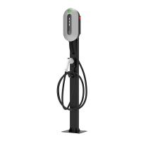 China AC 7kW 11kW 22kW Charger EV Wall Mount Charging Station CE Type-2 Type-1 Socket Public Ocpp Electric Vehicle Charging Pile for sale
