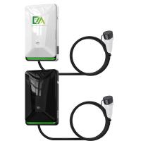 China EVSE Wallbox 7kW 11kW 22kW OCPP APP Wall-mounted Charging Stations Type 2 Cable Socket EV Charger For Home Use for sale