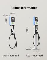 China EVSE Wallbox 7kW 11kW 22kW OCPP APP Wall-mounted Charging Stations Type 2 Cable Socket EV Charger For Home Use for sale