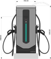 China 120KW DC EV Charger Fast Charging Speed Communication Protocols Complies With GB/TCCS EU UL US for sale