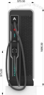 China 120KW DC EV Charger Fast Charging Speed Communication Protocols Complies With GB/TCCS EU UL US for sale